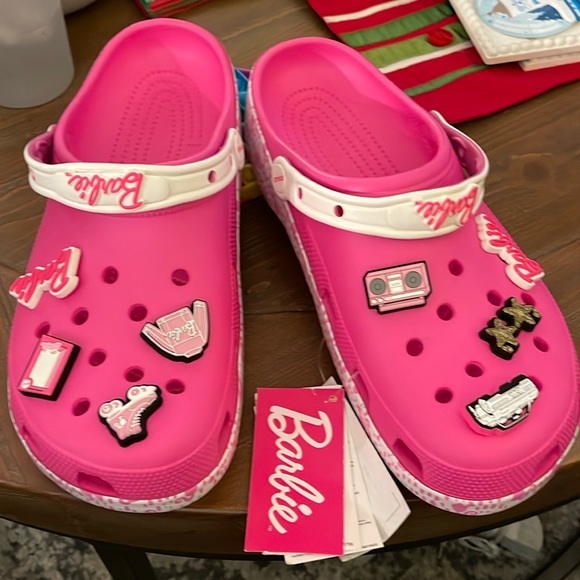 CROCS | Shoes | Barbie Crocs Size 3 Brand New | Poshmark